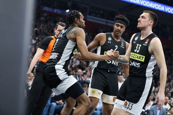 Zach Leday Partizan Mozzart Bet Belgrade Editorial Stock Photo - Stock ...