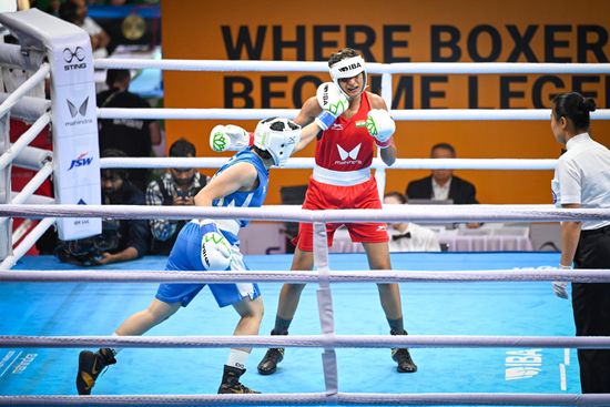 Indian Boxer Jasmine Red Tajikistan Boxer Editorial Stock Photo - Stock ...