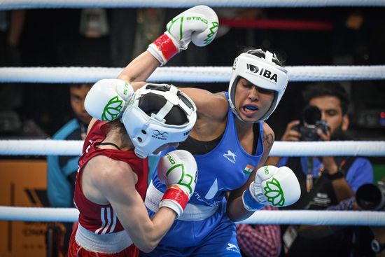 Indian Boxer Manishablue Turkey Boxer Turhan Editorial Stock Photo ...