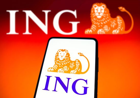 This Photo Illustration Ing Group Logo Editorial Stock Photo - Stock ...