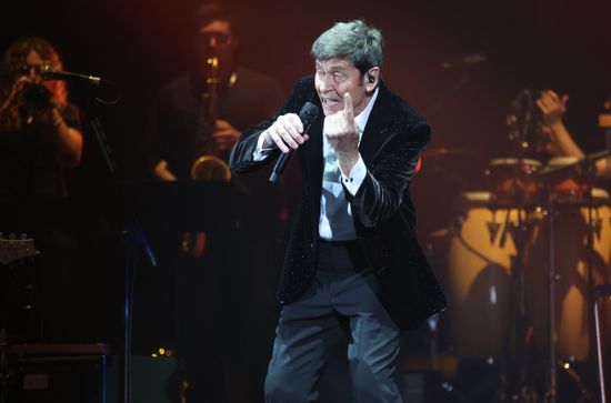 Italian Legend Singer Gianni Morandi On Editorial Stock Photo - Stock ...