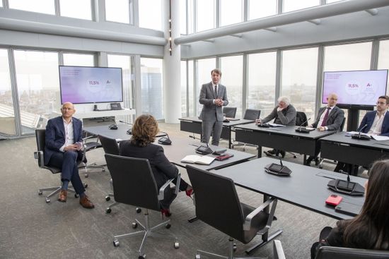 Belfius Insurance Ceo Frederic Van Der Editorial Stock Photo - Stock ...