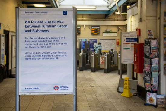 Commuters Advised That There Currently No Editorial Stock Photo - Stock ...