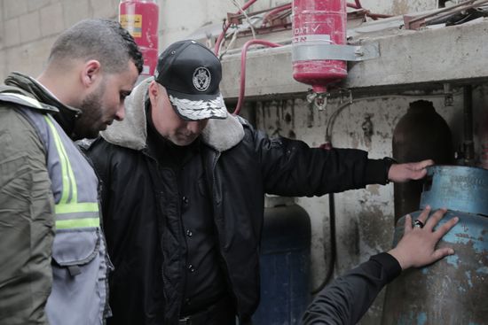 Civil Defense Employees Inspect Bakeries Restaurants Editorial Stock ...