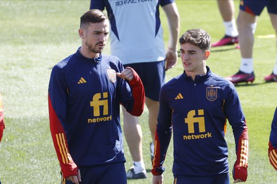 Gavi During Spains National Team Training Editorial Stock Photo - Stock ...
