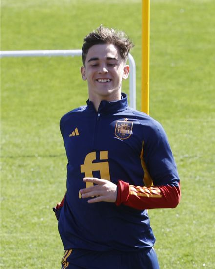 Gavi During Spains National Team Training Editorial Stock Photo - Stock ...