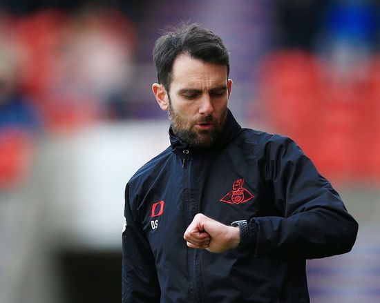 Doncaster Rovers Manager Danny Schofield Looks Editorial Stock Photo ...