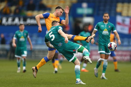 Rhys Oates Mansfield Town Editorial Stock Photo - Stock Image ...
