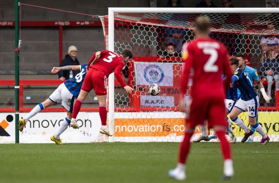 Dion Conroy Crawley Town Scores 20 Editorial Stock Photo - Stock Image ...