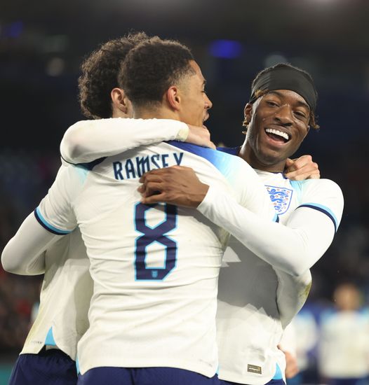 Jacob Ramsey England Celebrates His Goal Editorial Stock Photo - Stock ...