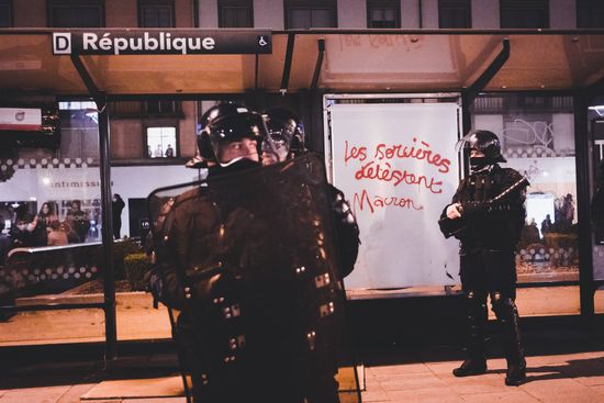 Peaceful Start Demonstration After Official Demonstration Editorial ...