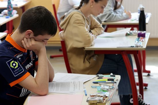 Students Take Test Part Speciality Test Editorial Stock Photo - Stock ...