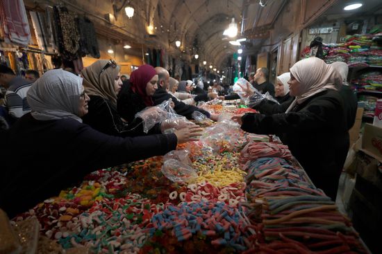 Palestinians Buy Candies Part Muslim Holy Editorial Stock Photo - Stock ...
