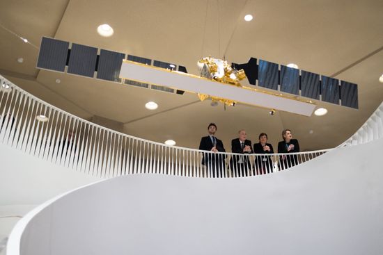 View Esa Building During Inauguration Esa Editorial Stock Photo - Stock ...
