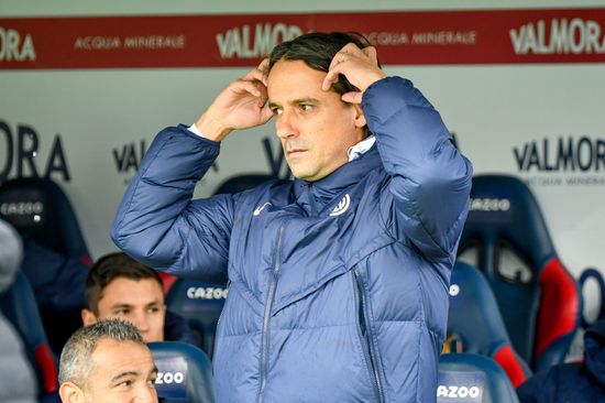 Inters Head Coach Simone Inzaghi Portrait Editorial Stock Photo - Stock ...