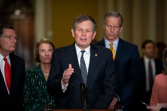 United States Senator Steve Daines Republican Editorial Stock Photo ...