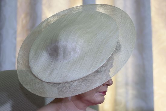 Hat Queen Mathilde Belgium Pictured Official Editorial Stock Photo ...