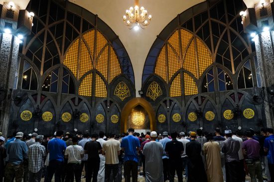 Muslims Pray Thai Islamic Center Mosque Editorial Stock Photo - Stock ...