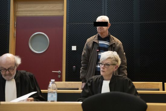 Accused Alain Goffin Pictured During Jury Editorial Stock Photo - Stock ...