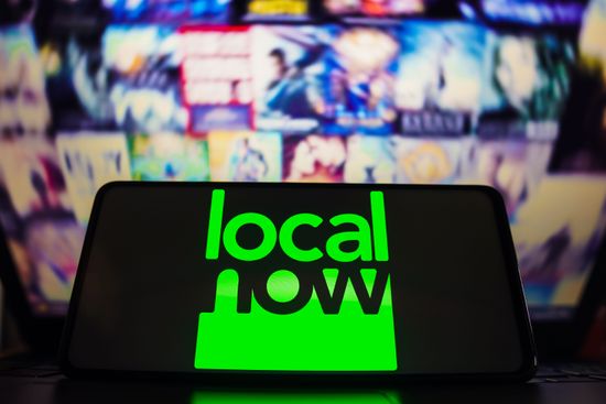 This Photo Illustration Local Now Logo Editorial Stock Photo - Stock ...
