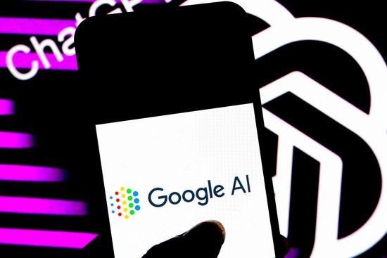 This Photo Illustration Google Ai Logo Editorial Stock Photo - Stock ...