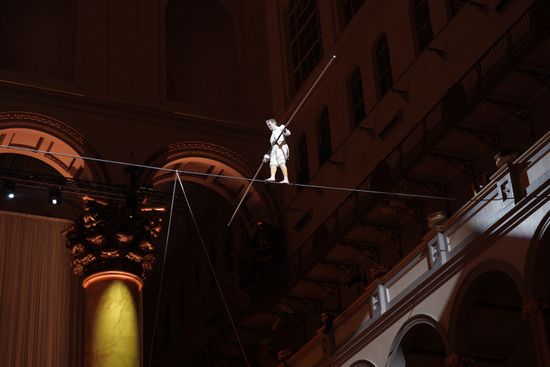 French High Wire Artist Philippe Petit Editorial Stock Photo - Stock ...