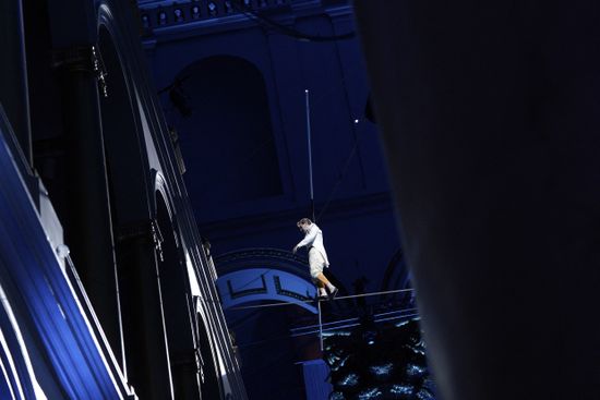 French High Wire Artist Philippe Petit Editorial Stock Photo - Stock ...