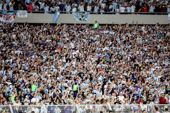 Argentina Crowd Seen During Match Between Editorial Stock Photo - Stock ...
