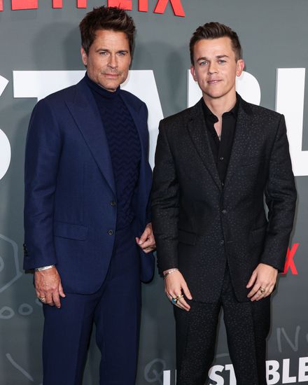 Rob Lowe Son John Owen Lowe Editorial Stock Photo - Stock Image ...