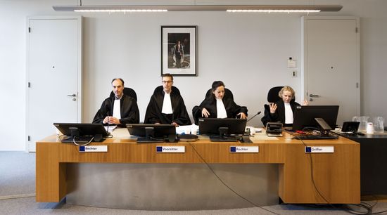 Utrecht Administrative Judge Court Prior Hearing Editorial Stock Photo ...