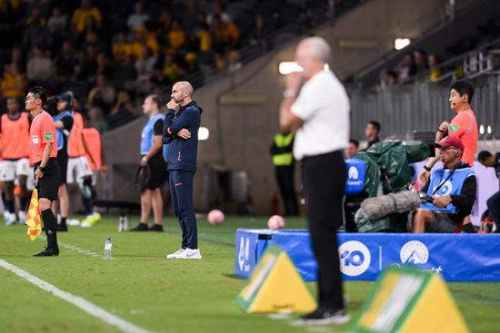 Ecuador Coach Felix Sanchez Looks On Editorial Stock Photo - Stock ...