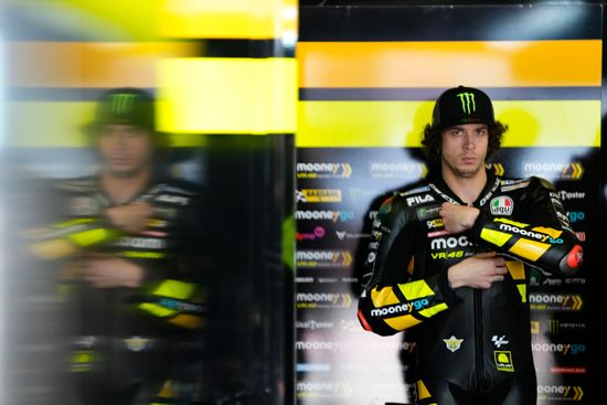 Marco Bezzecchi 72 Italy Mooney Vr46 Editorial Stock Photo - Stock ...