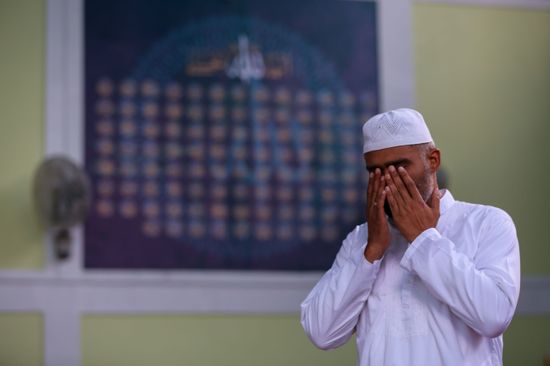 Nepali Islam Follower Attends Mass Namaz Editorial Stock Photo - Stock ...