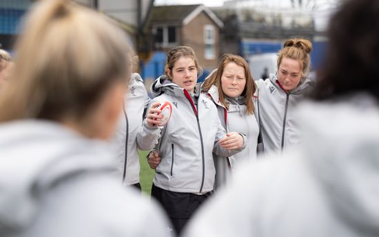 Bethan Lewis Speaks Team During Captains Editorial Stock Photo - Stock ...