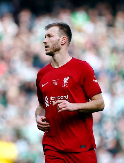 Ragnar Klavan Liverpool Legends Anfield Liverpool Editorial Stock Photo ...
