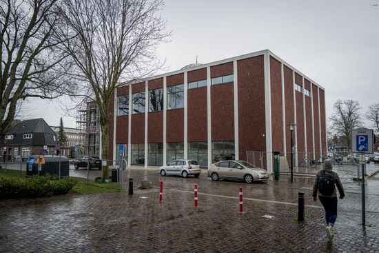 Hengelo Mosque Hdv Ayasofya Hengelo Editorial Stock Photo - Stock Image ...