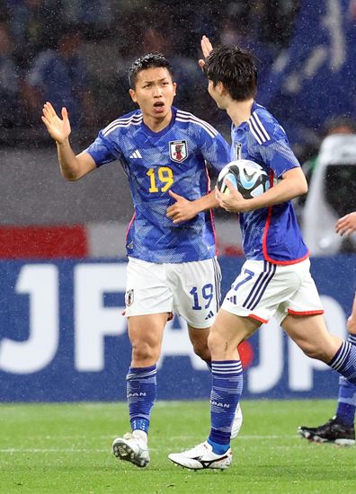 Japans Takuma Nishimura L Celebrated His Editorial Stock Photo - Stock ...