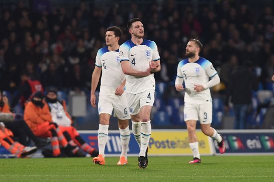 Declan Rice England Celebrates Team Mates Editorial Stock Photo - Stock ...