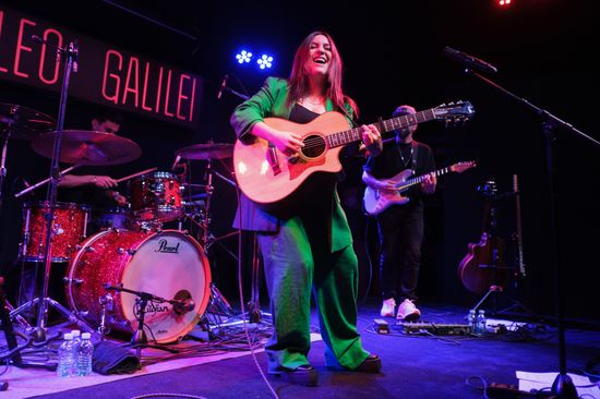 Spanish Singer Marta Soto Performs During Editorial Stock Photo - Stock ...