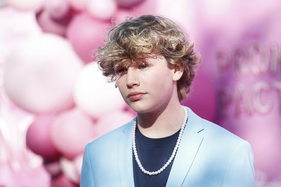 Canadian Actor Nolan Dubuc Attends Premiere Editorial Stock Photo ...