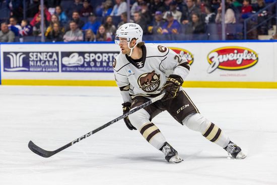 Hershey Bears Forward Riley Sutter 24 Editorial Stock Photo - Stock ...