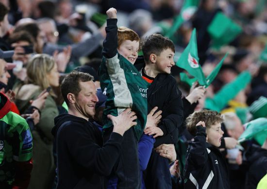 London Irish Fans Celebrate Win After Editorial Stock Photo - Stock ...
