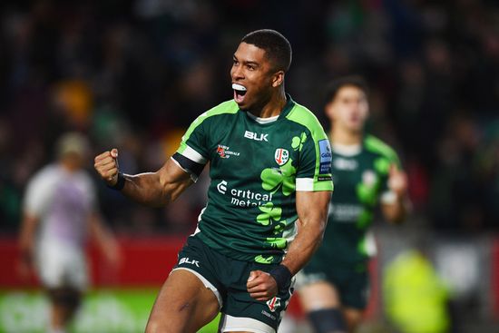 Ben Loader London Irish Celebrates Having Editorial Stock Photo - Stock ...