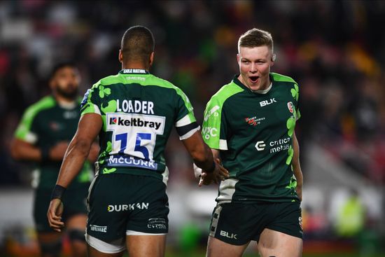 Ben Loader London Irish Celebrates Tom Editorial Stock Photo - Stock ...