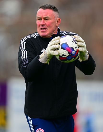 Andy Dibble Goalkeeping Coach Accrington Stanley Editorial Stock Photo ...