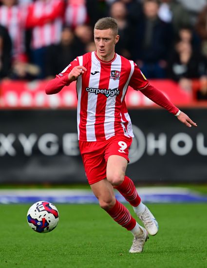 Jay Stansfield Exeter City On Break Editorial Stock Photo - Stock Image ...