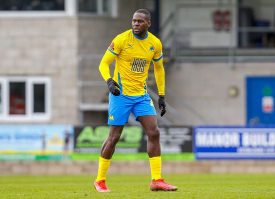 Frank Nouble Torquay United During National Editorial Stock Photo ...
