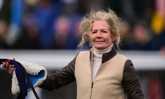Trainer Ms Georgina Nicholls Race 6 Editorial Stock Photo - Stock Image ...