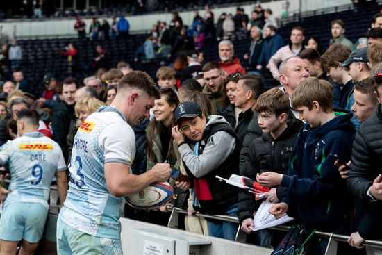 Luke Northmore Harlequins Fans After Game Editorial Stock Photo - Stock ...