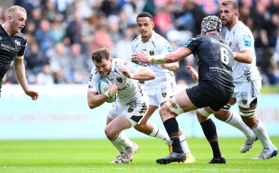 Steff Hughes Dragons Tackled By Dan Editorial Stock Photo - Stock Image ...